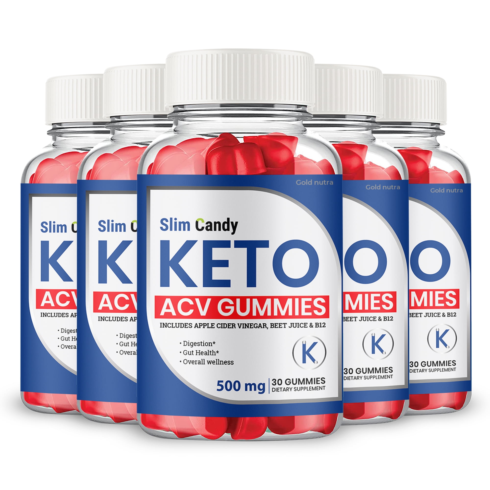 Slim Candy Keto ACV Gummies Supplement, Powerful Formula, Maximum ...