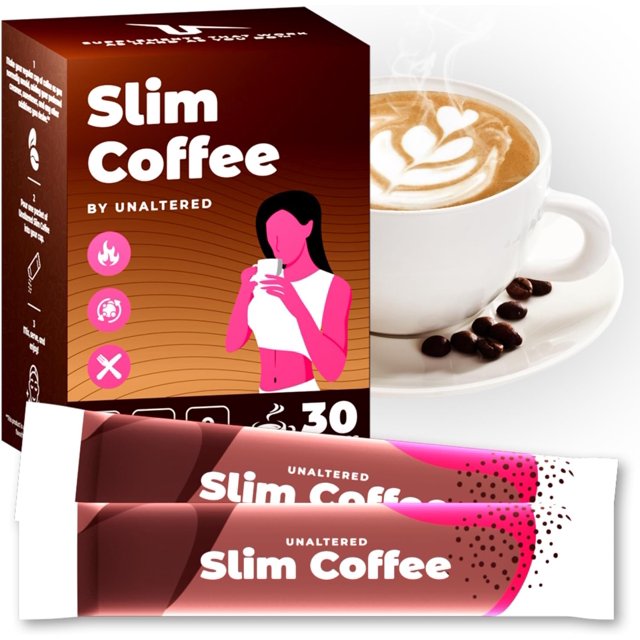 Slim Coffee for Women - Natural Coffee Additive - Unflavored - 30 ...