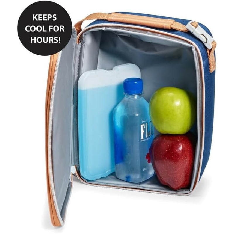 [Slim & Compact] Fit + Fresh Cool Coolers XL Reusable Ice Pack - Ideal ...