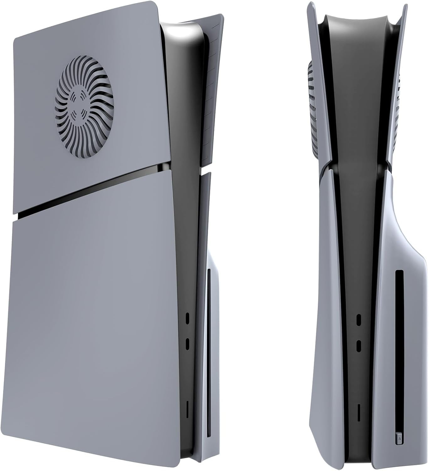 Slim Disc Edition Cover Plates with Cooling Vents for New PS5 Slim ...