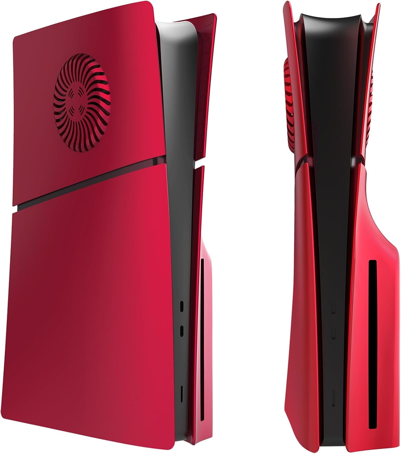 Slim Disc Edition Cover Plates with Cooling Vents for New PS5 Slim ...