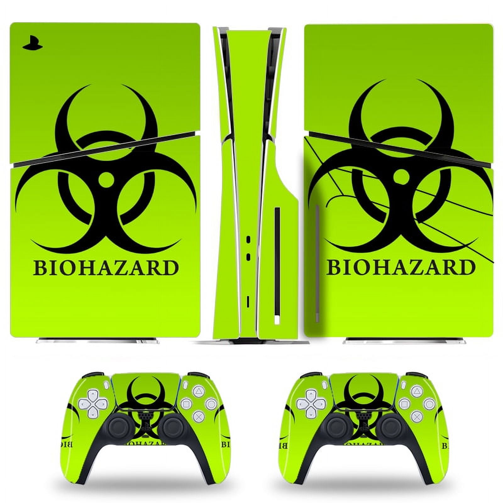 Slim Disk Console Controllers Skin Sticker Decal Compatible with PS5 ...