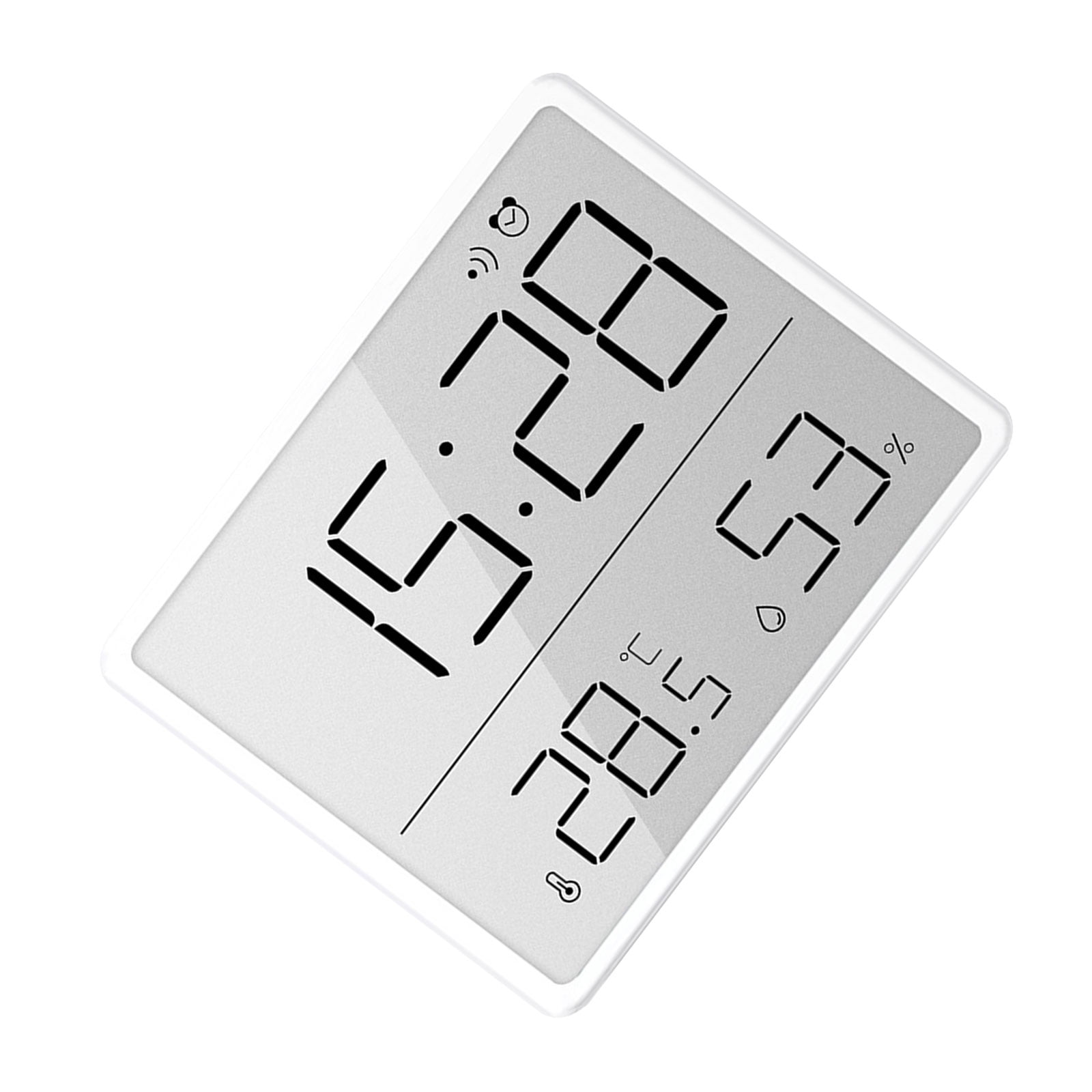 Slim Electronic Wall Clock Digital Wall Clock Powered Suction Designs ...