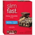 Slim-Fast Chewy Chocolate Crisp Meal Bar, 5ct - Walmart.com