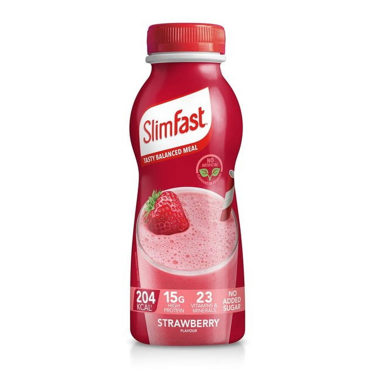 Slim-Fast Summer Strawberry Flavour Milkshake 325ml by Slim Fast ...
