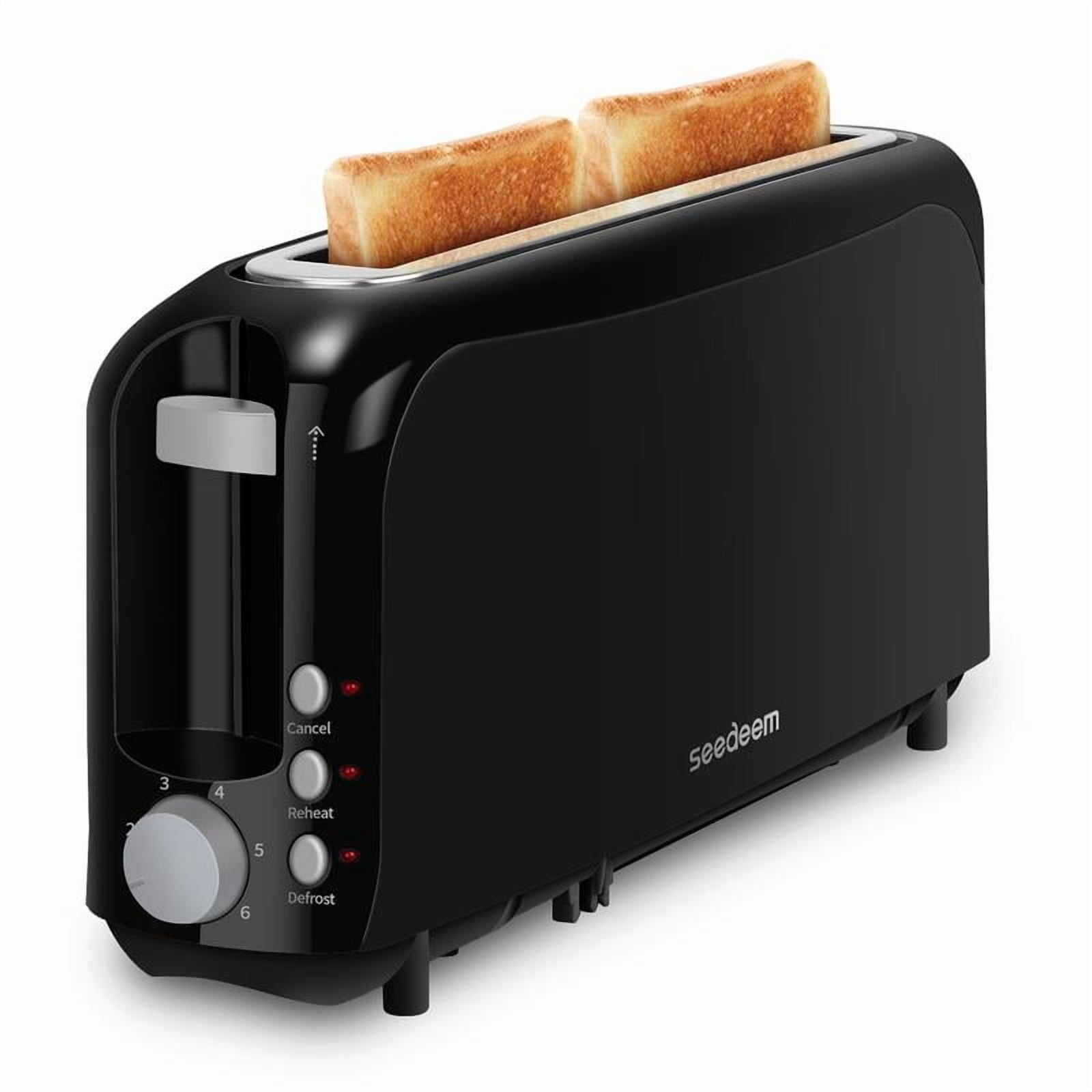 Slim Fit-Anywhere 750W Toaster - 6 Shade Settings, Cancel/Reheat ...
