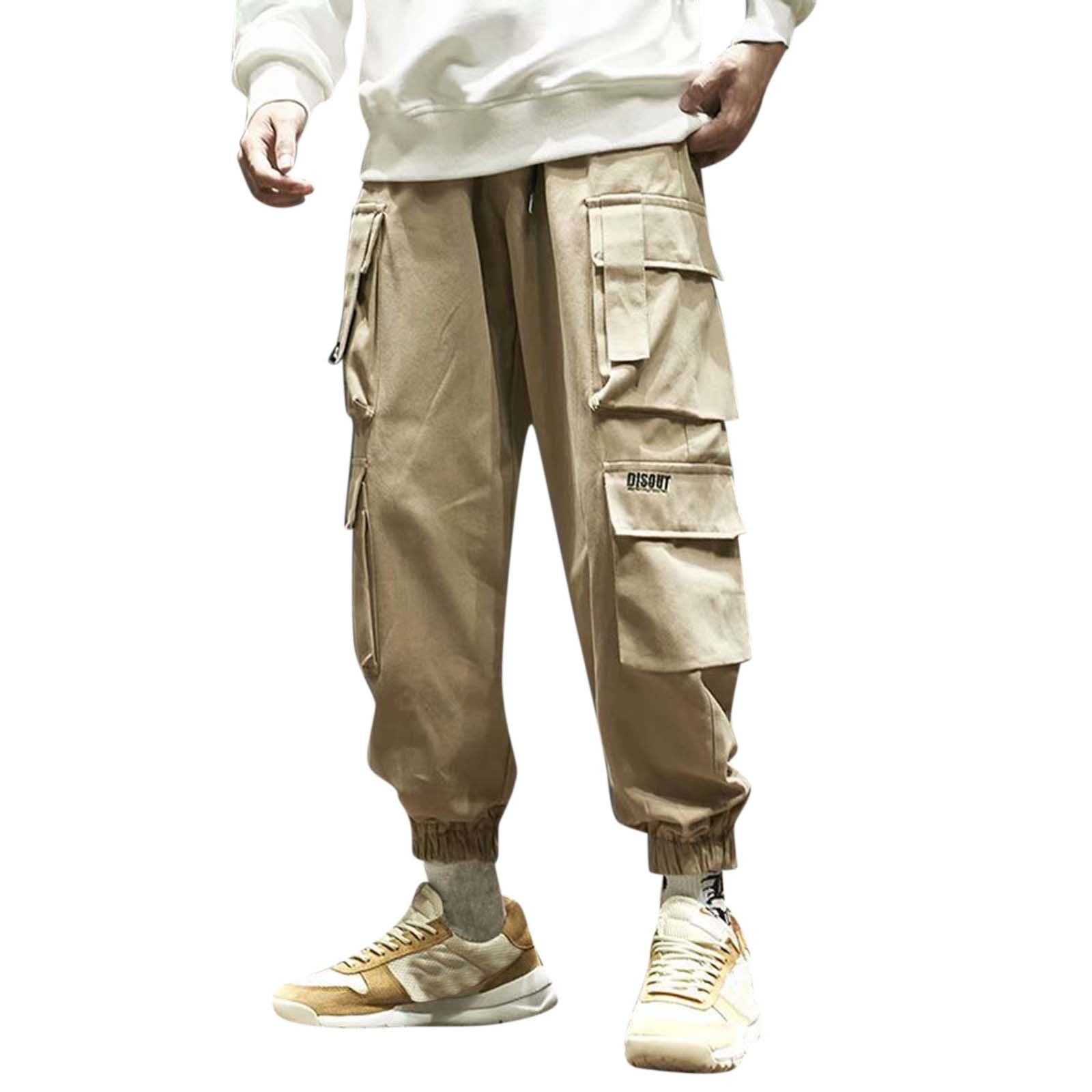Slim Fit Cargo Pants For Men Men'S Cargo Pants Men Pants Wide Leg Cargo ...