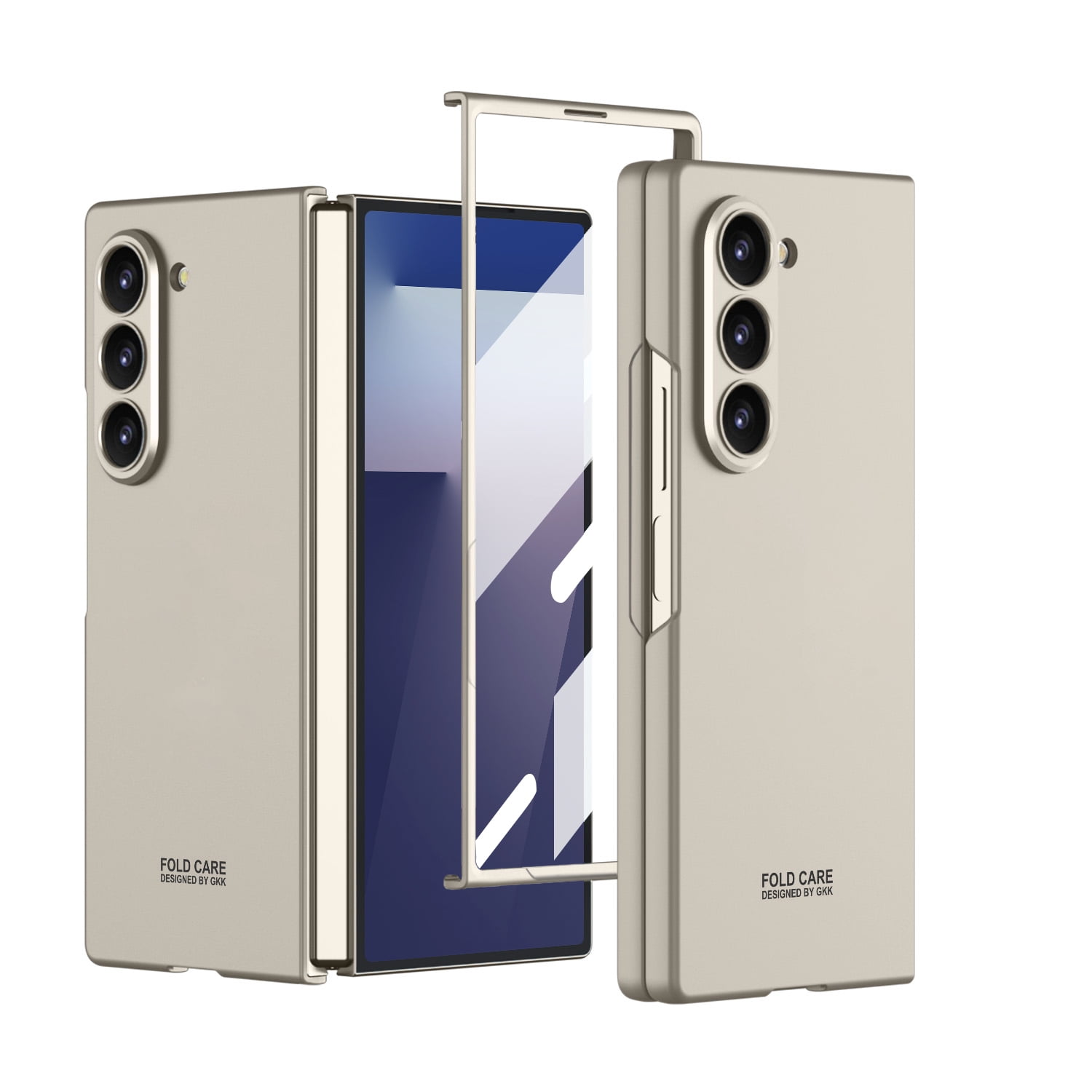 Slim Fit Case for Samsung Galaxy Z Fold 7, with Front Built-in Screen ...