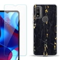 Slim-Fit Gel TPU Phone Case for Motorola Moto G Pure, with Tempered ...