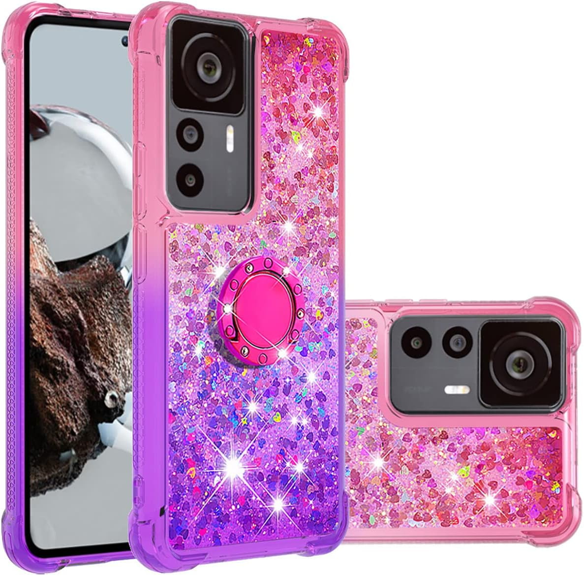 Slim Fit Phone Case for Xiaomi 12T, Case for Xiaomi 12T Pro, Shiny ...