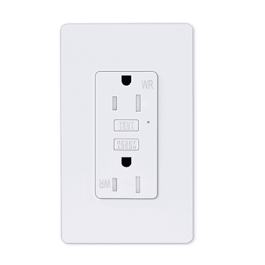 Faith 20A GFCI Outlets, Slim, Tamper-Resistant GFI Duplex Receptacles ...