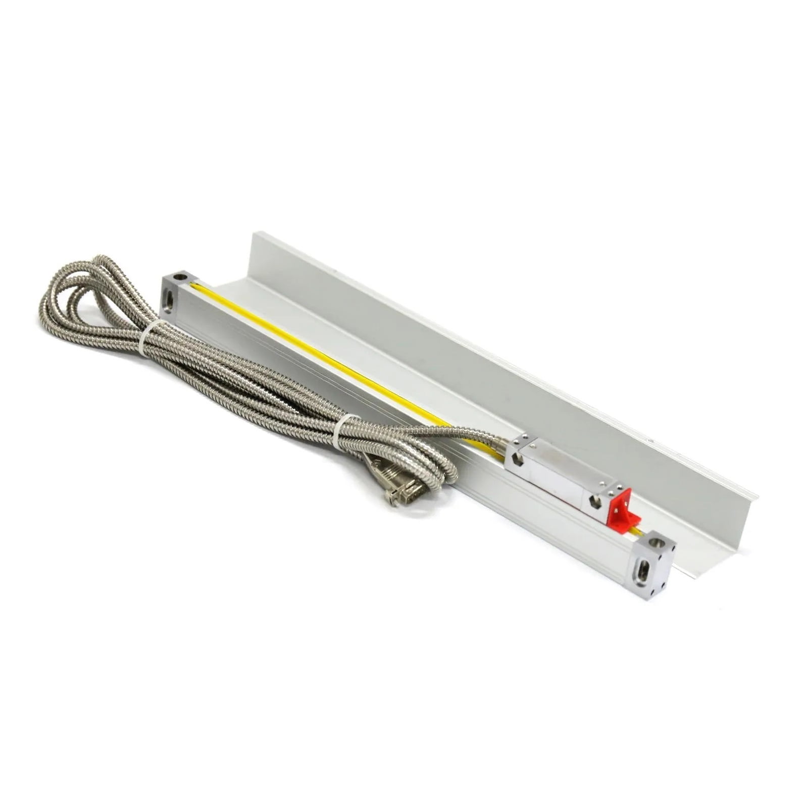 Slim High Precision 0.005mm Thin Lathe Linear Scale TTL 50 100 150 200 250 300 350mm 20x28mm ...