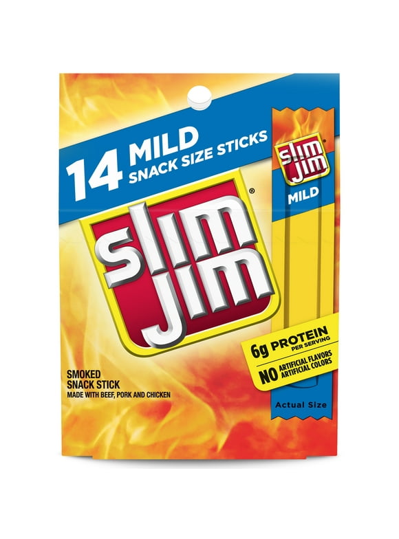 Slim Jims in Beef Jerky and Dried Meats - Walmart.com