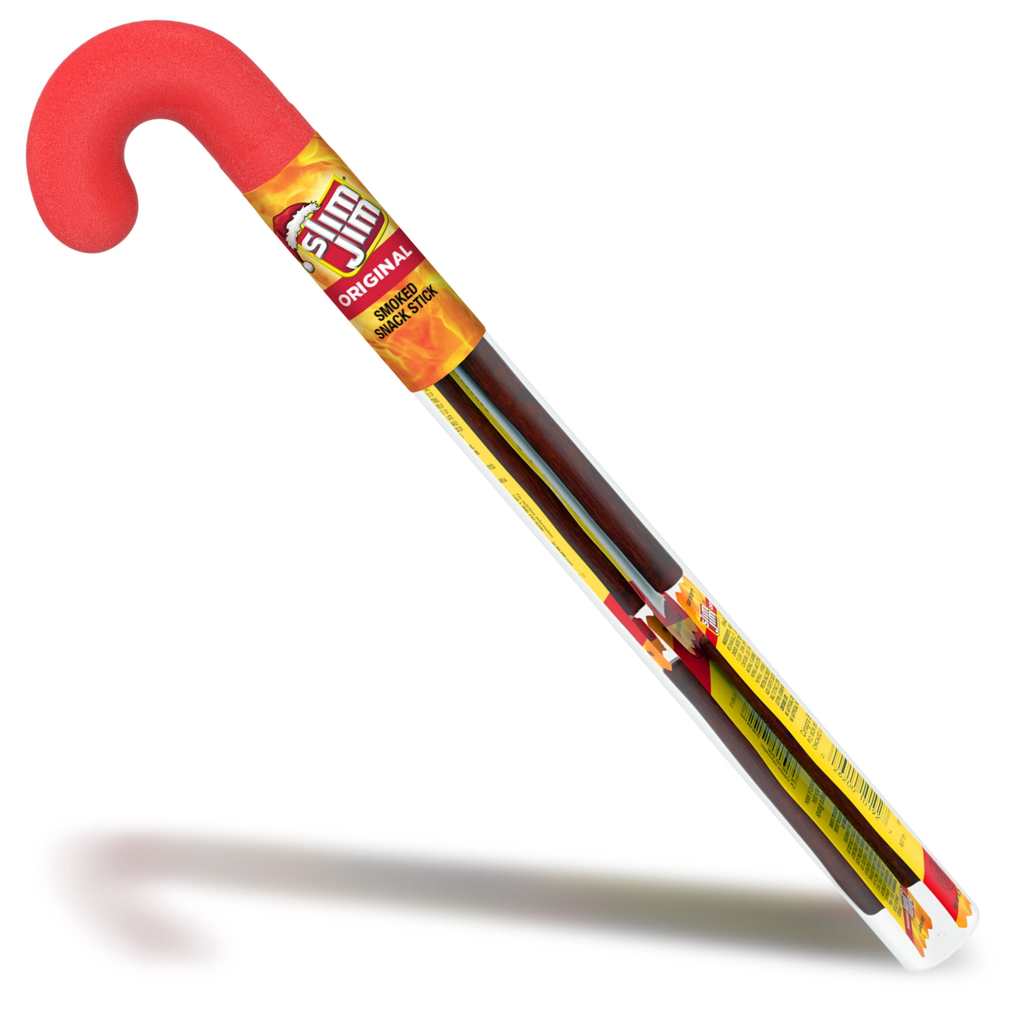 Slim Jim Original Flavored Snack Size Meat Sticks in Holiday Cane Pack ...