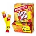 Slim Jim, Smoked Meat Sticks, 6g Protein Per Serving, Original Flavor ...