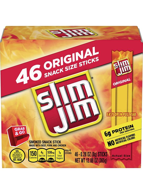 Slim Jims in Beef Jerky and Dried Meats - Walmart.com