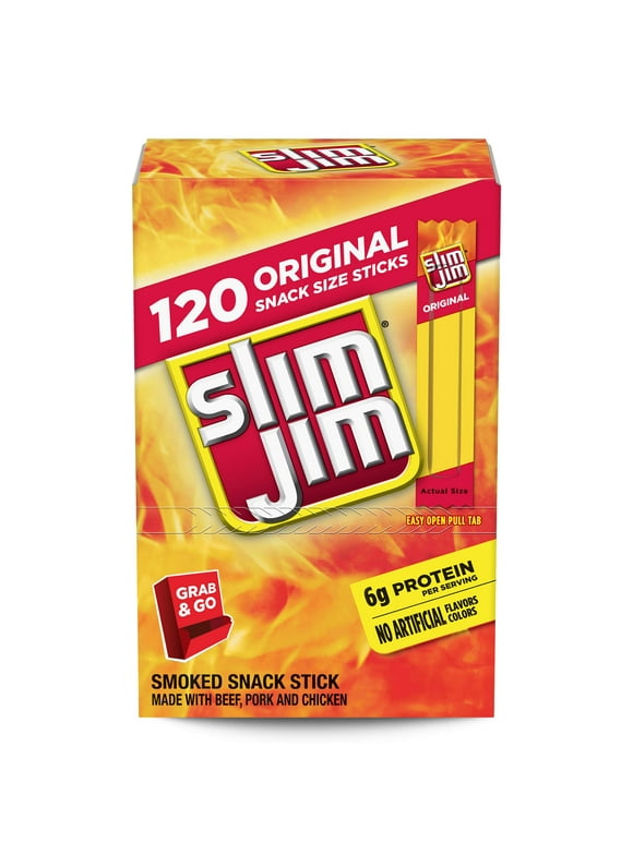 Slim Jims in Beef Jerky and Dried Meats - Walmart.com
