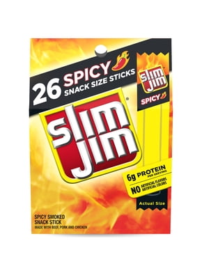 Slim Jims in Beef Jerky and Dried Meats - Walmart.com