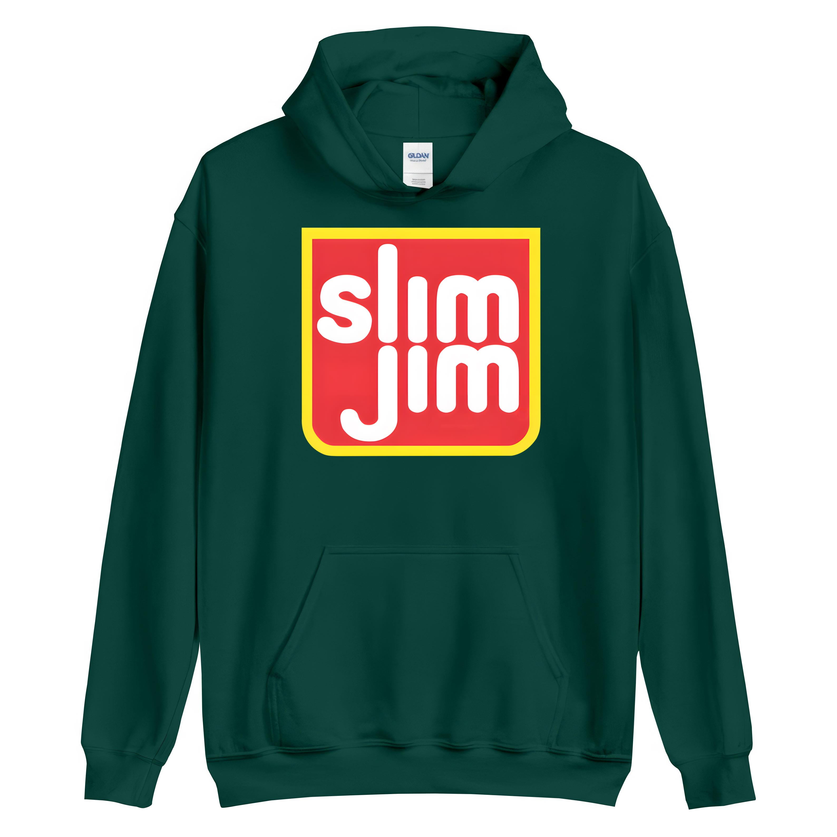 Slim Jim beef jerky meat sticks Logo t-shirt USA MADE IN USA - Walmart.com