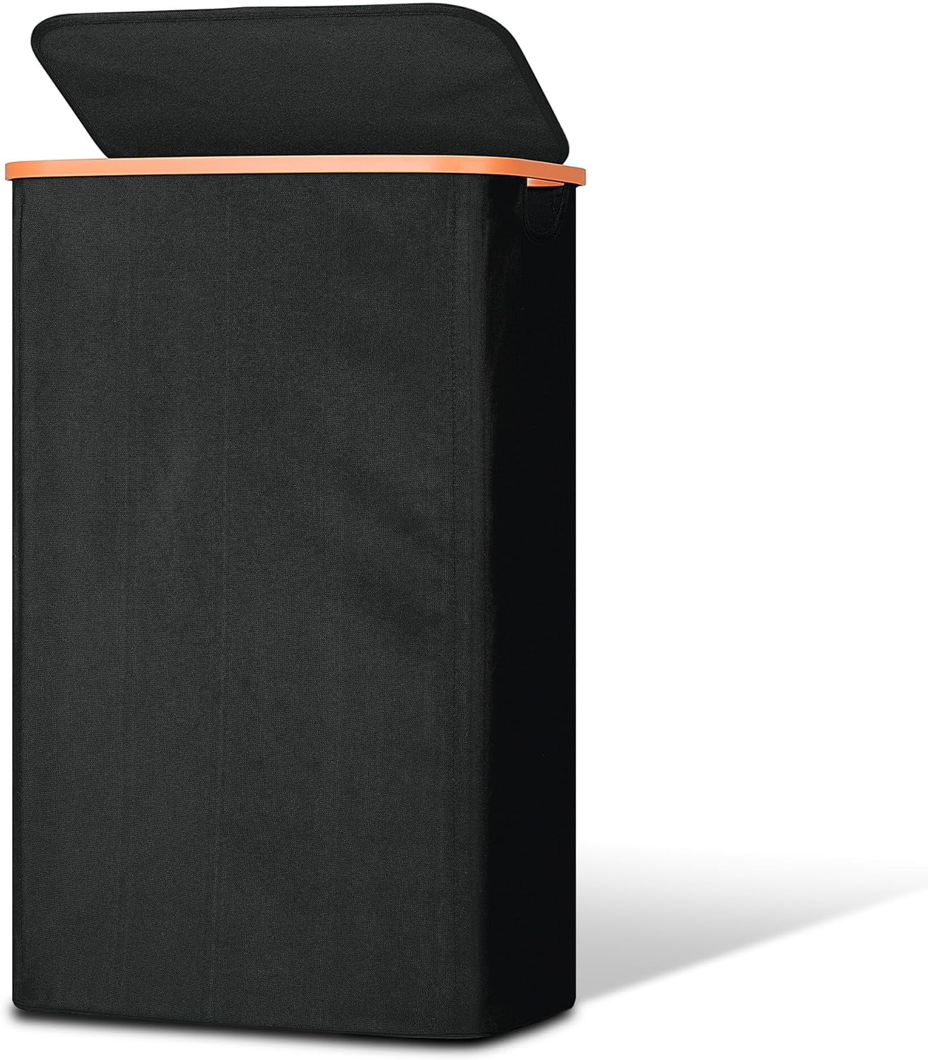 Slim Laundry Basket with Lid, Narrow Dirty Clothes Hampers for Laundry ...