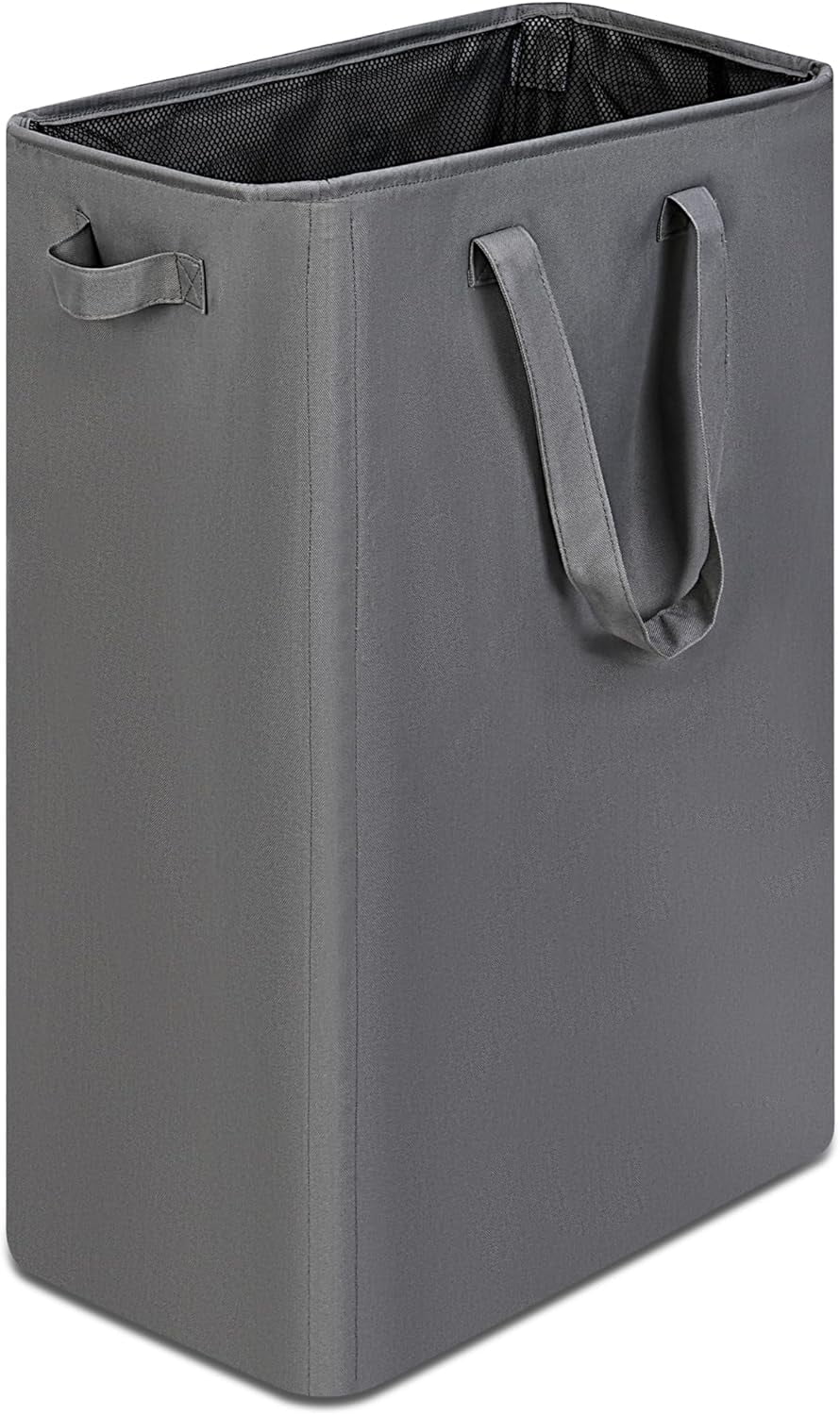 Slim Laundry Basket, Narrow Laundry Hamper with Handles, Collapsible ...