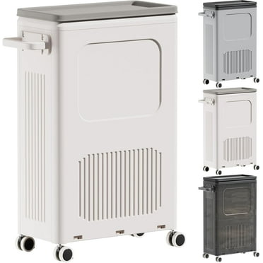 Dryser Large Commercial Heavy-Duty Rolling Laundry Hamper on Wheels ...