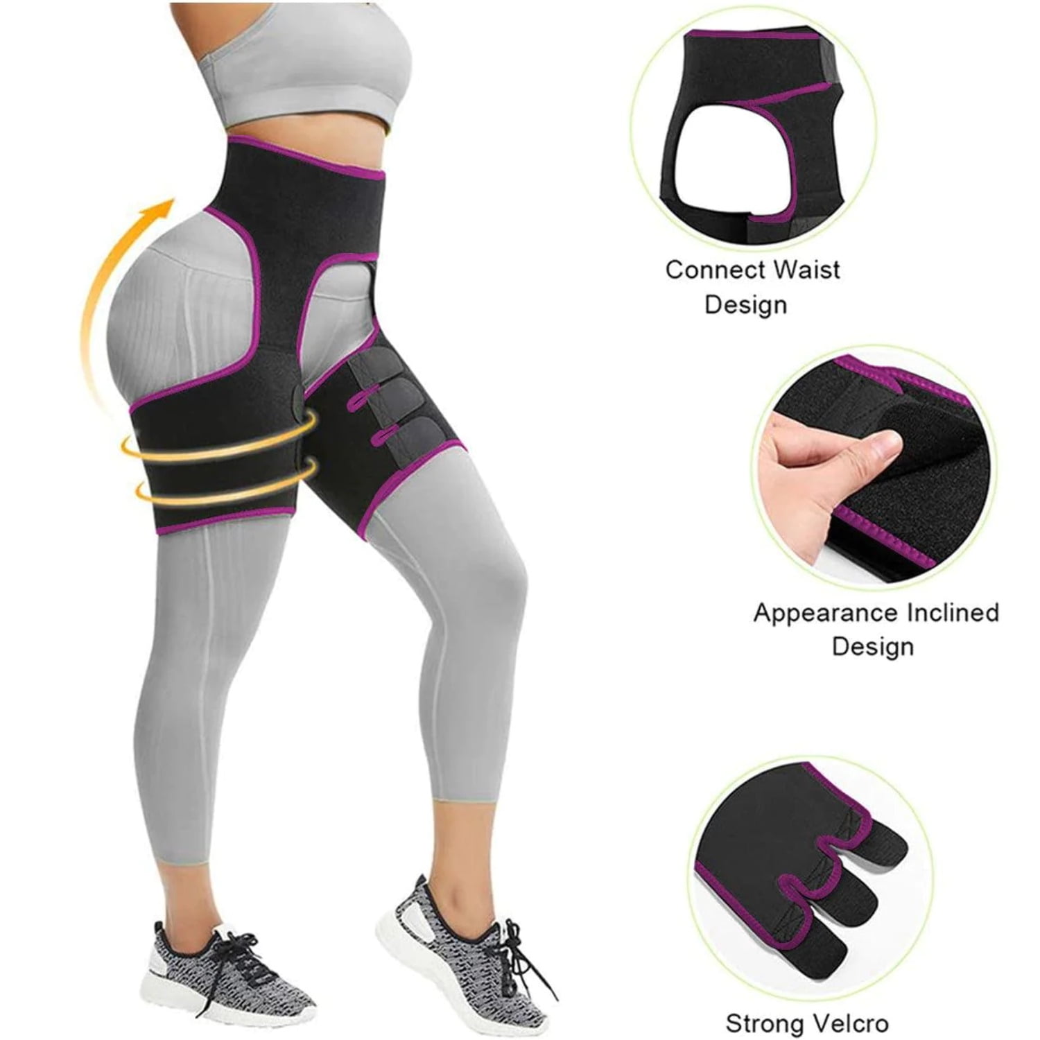 Slim Leg Shapers Slender Slimming Belt Neoprene Muscles Thigh