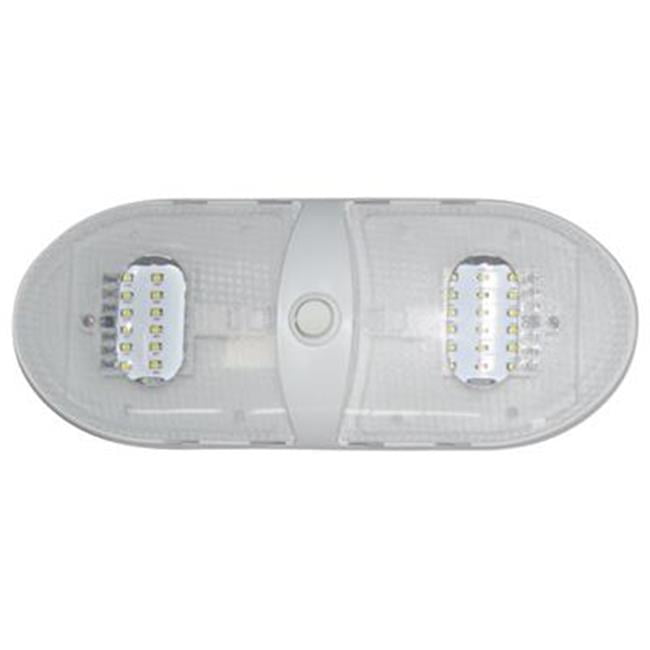 Slim Line Double Dome LED Light - Daylight White - Walmart.com