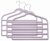 Slim-Line Lavender Multi Pant Hangers - Walmart.com