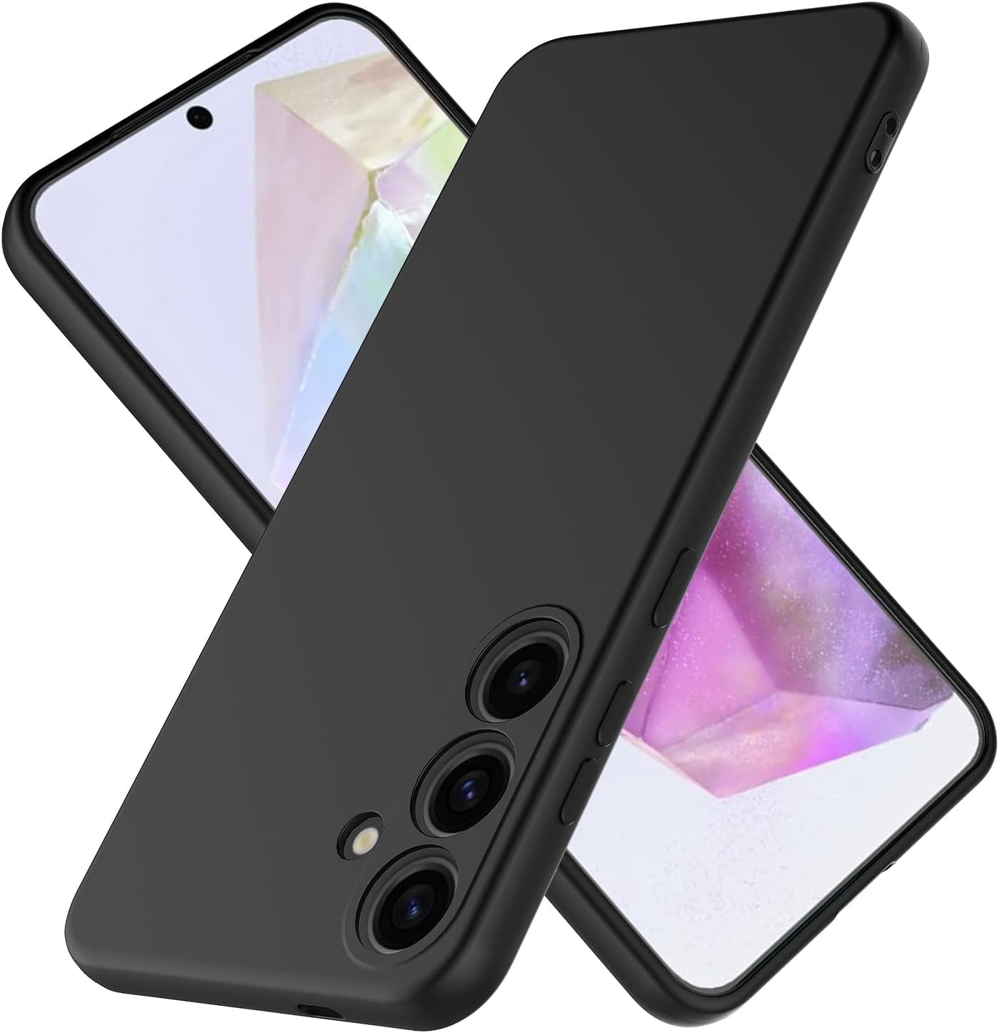 Slim Liquid Silicone Case for Samsung Galaxy A35 5G,with Scratch ...