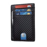 Slim Men's Front Pocket Wallet - Minimalist Leather Design with RFID ...
