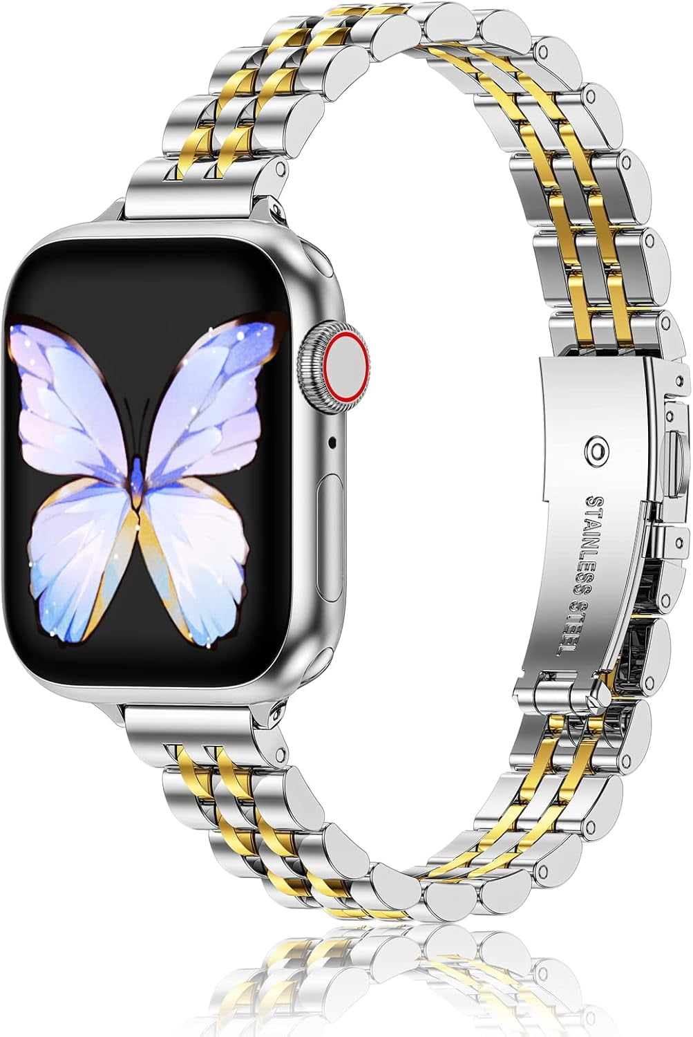 Slim Metal Bands Compatible with Apple Watch Ultra 2 1Band (49mm ...