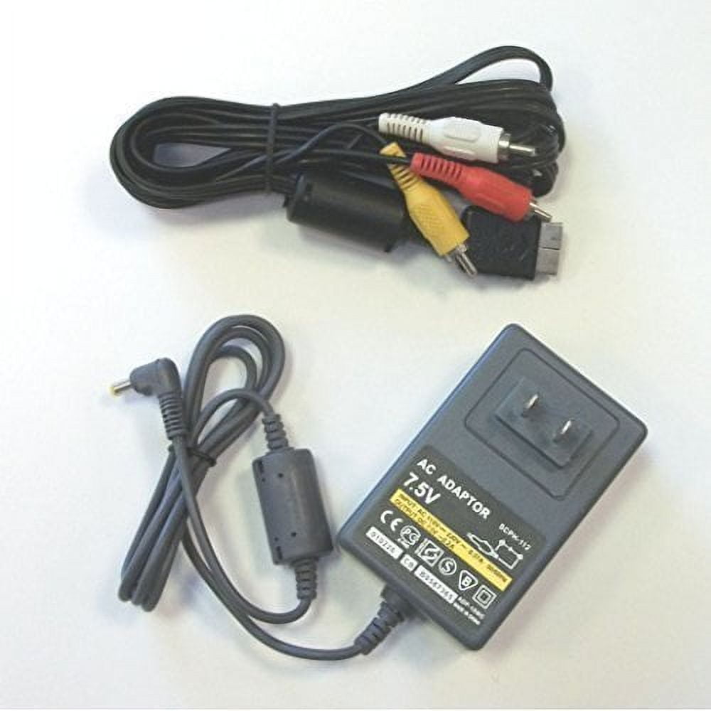 Slim PS1 PlayStation 1 Psone Hookup Connection Kit Power AV 2PCS ...