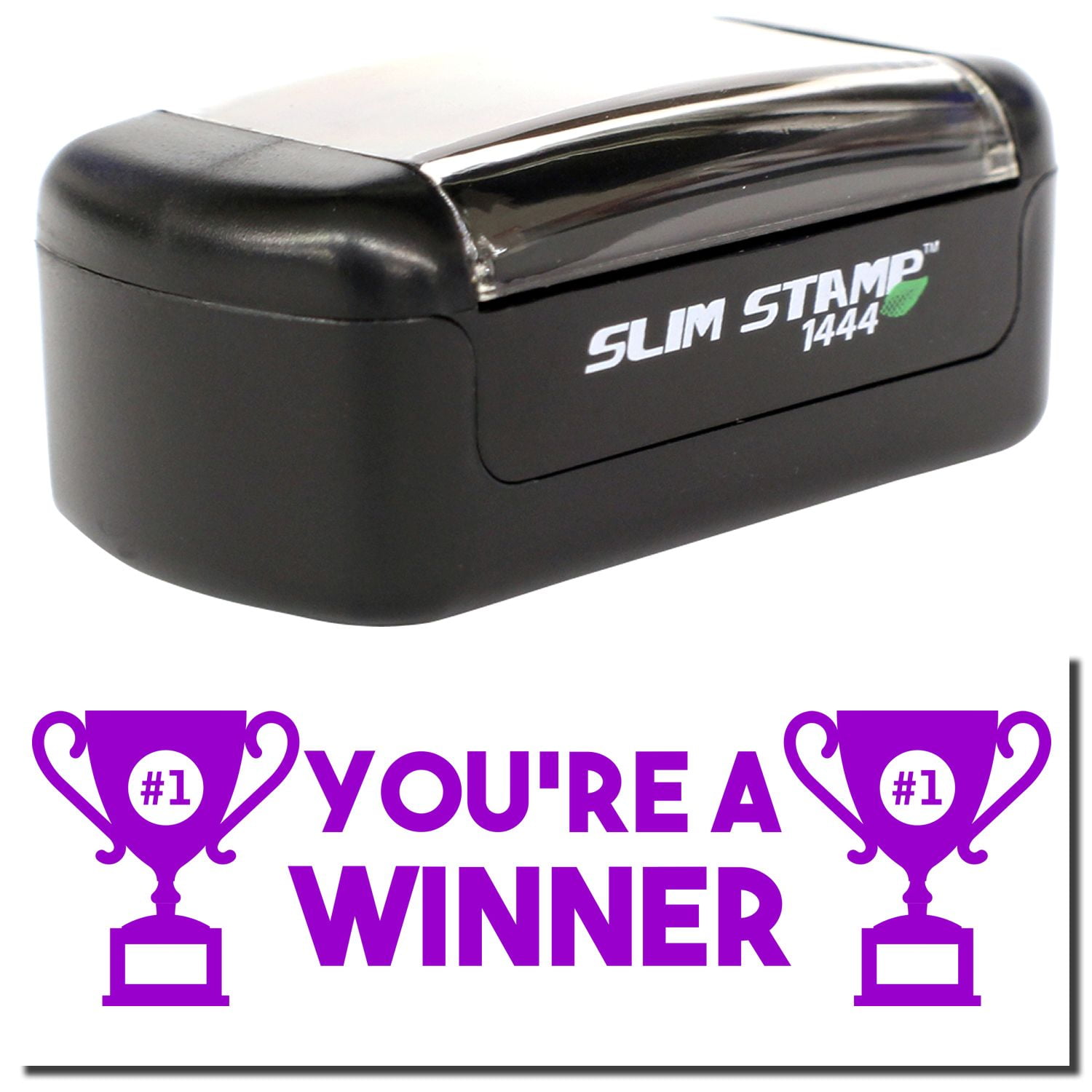 Slim Pre-Inked You're a Winner Stamp, Slim 1444, Ultra Slim Design ...