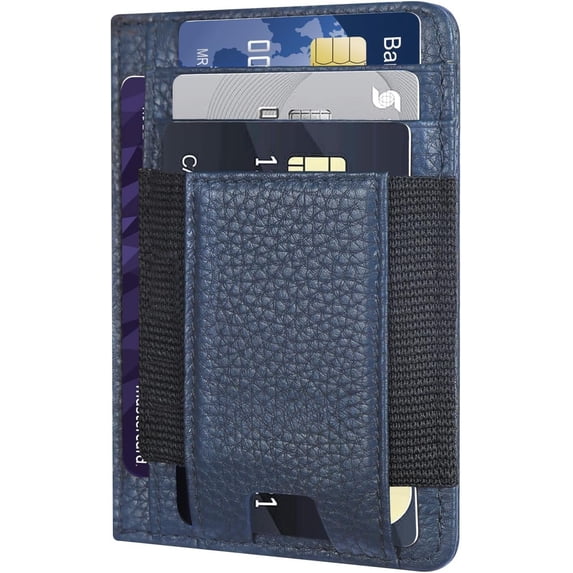 Slim RFID Wallet Minimalist Front Pocket Card Holder Wallets for Men ...