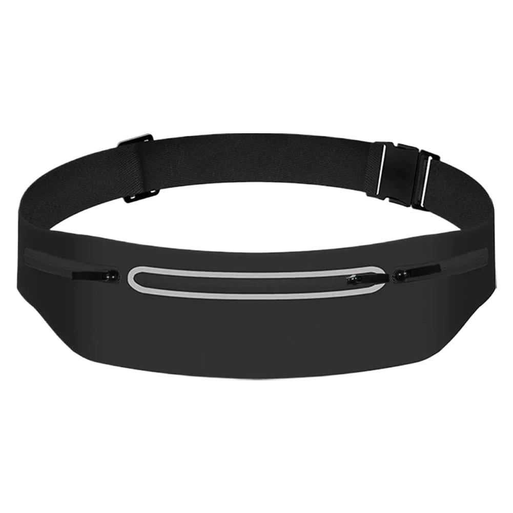 Slim Running Belt Waist Bag for Men & Women, Waterproof Fanny Pack with ...