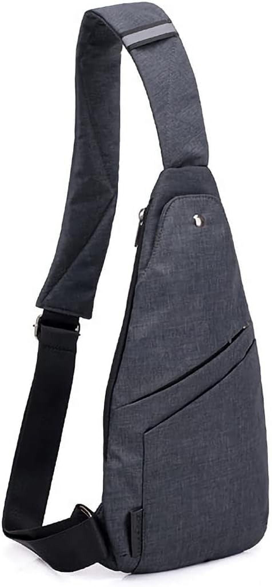 Slim Sling Bag for Men Women Water Resistance Lightweight Small ...