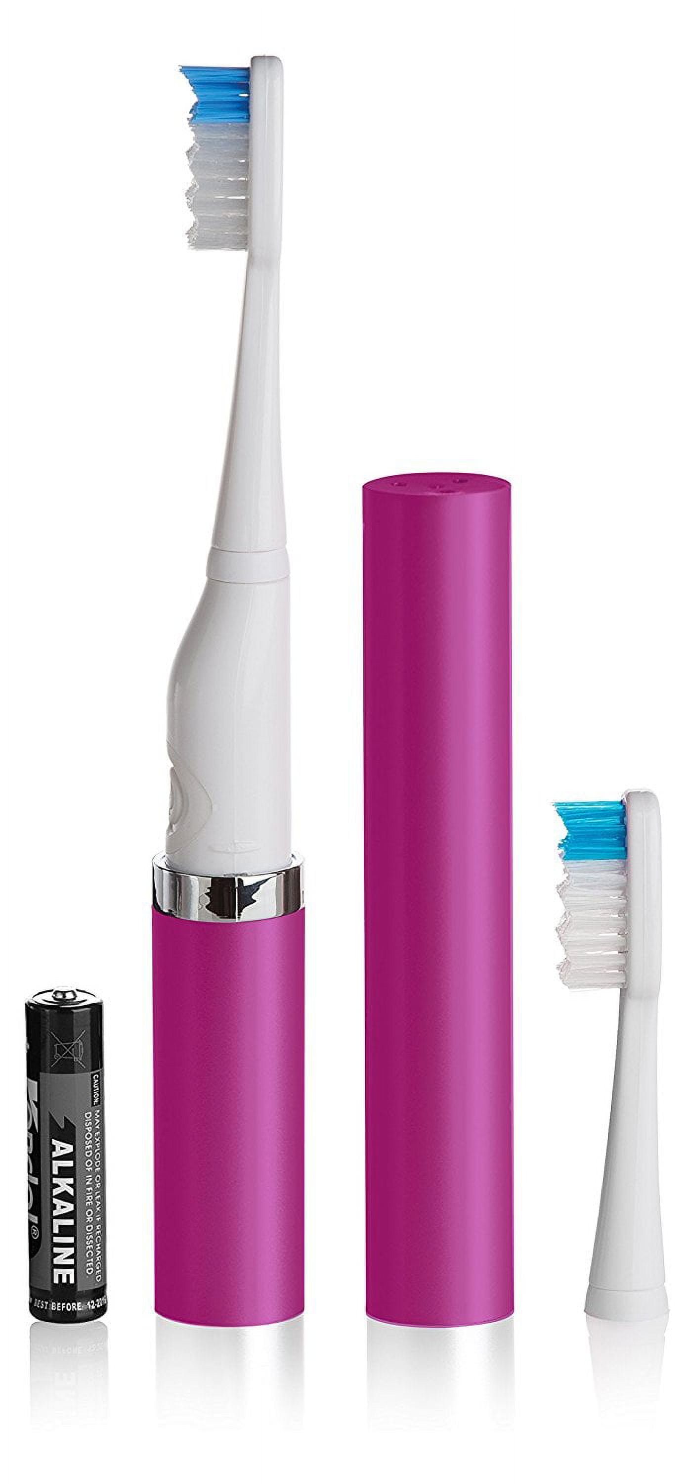 Slim Sonic Electric Toothbrush - # VSS103 Purple Violife 3 Pc Set ...