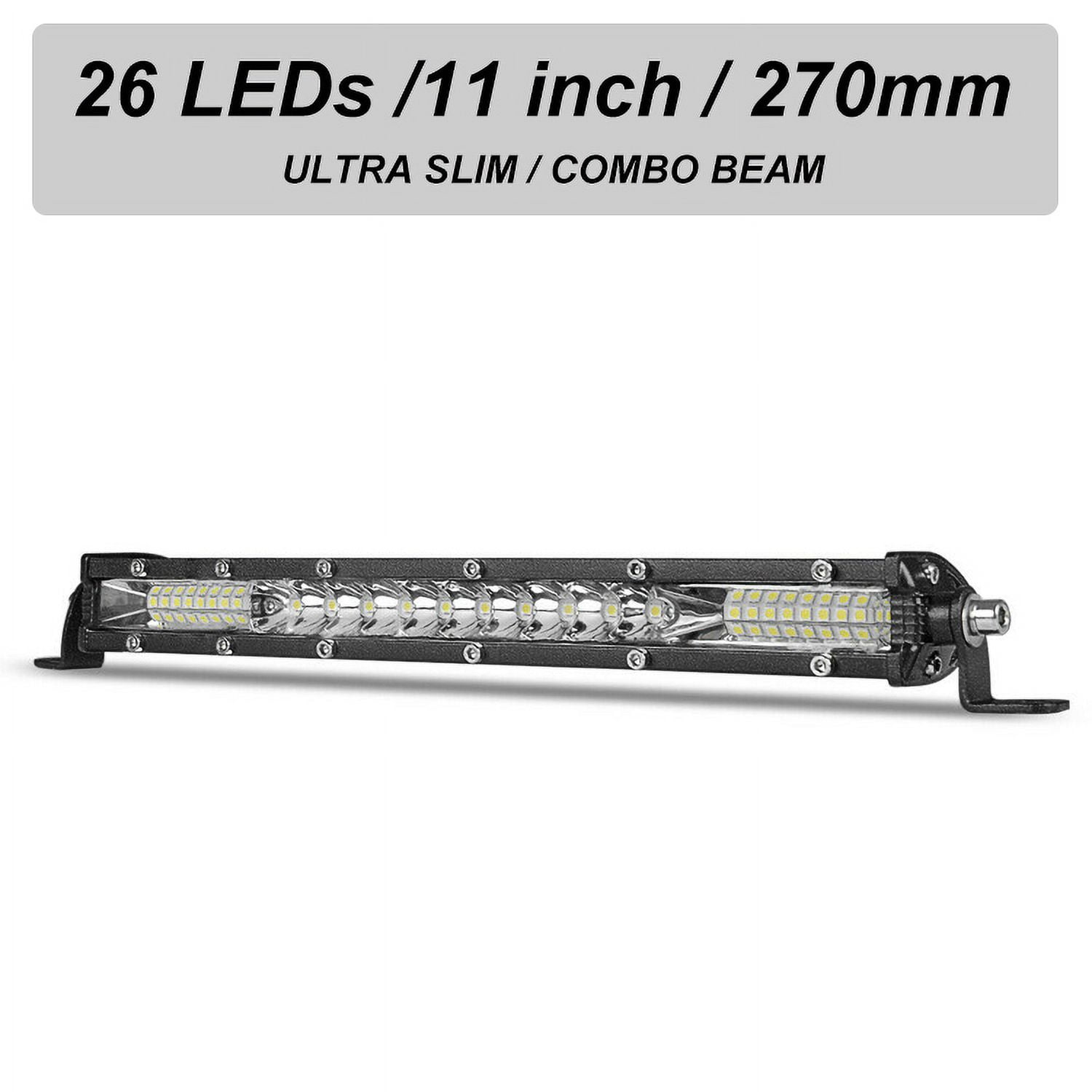 Slim Spot Flood LED Bar Off Road 12V 24V LED Light Bar Work Light For ...
