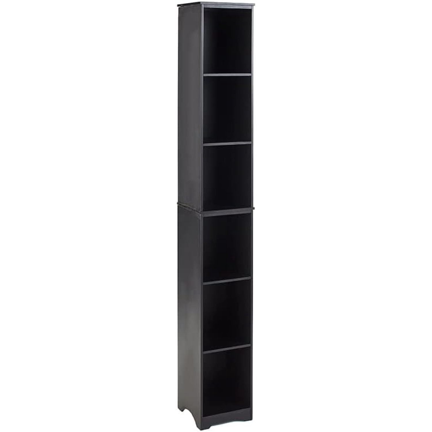 Slim Storage Tower (Black) - Walmart.com