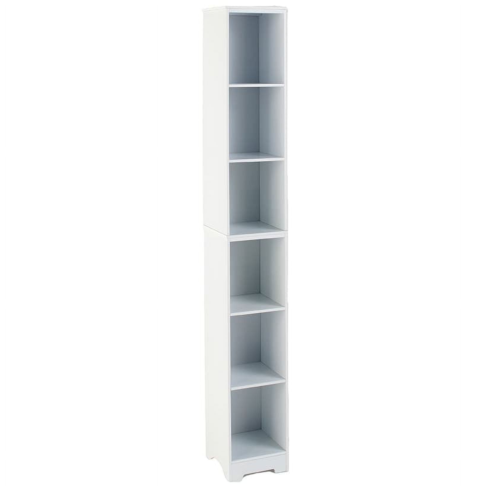 Slim Storage Tower in White - Walmart Business Supplies
