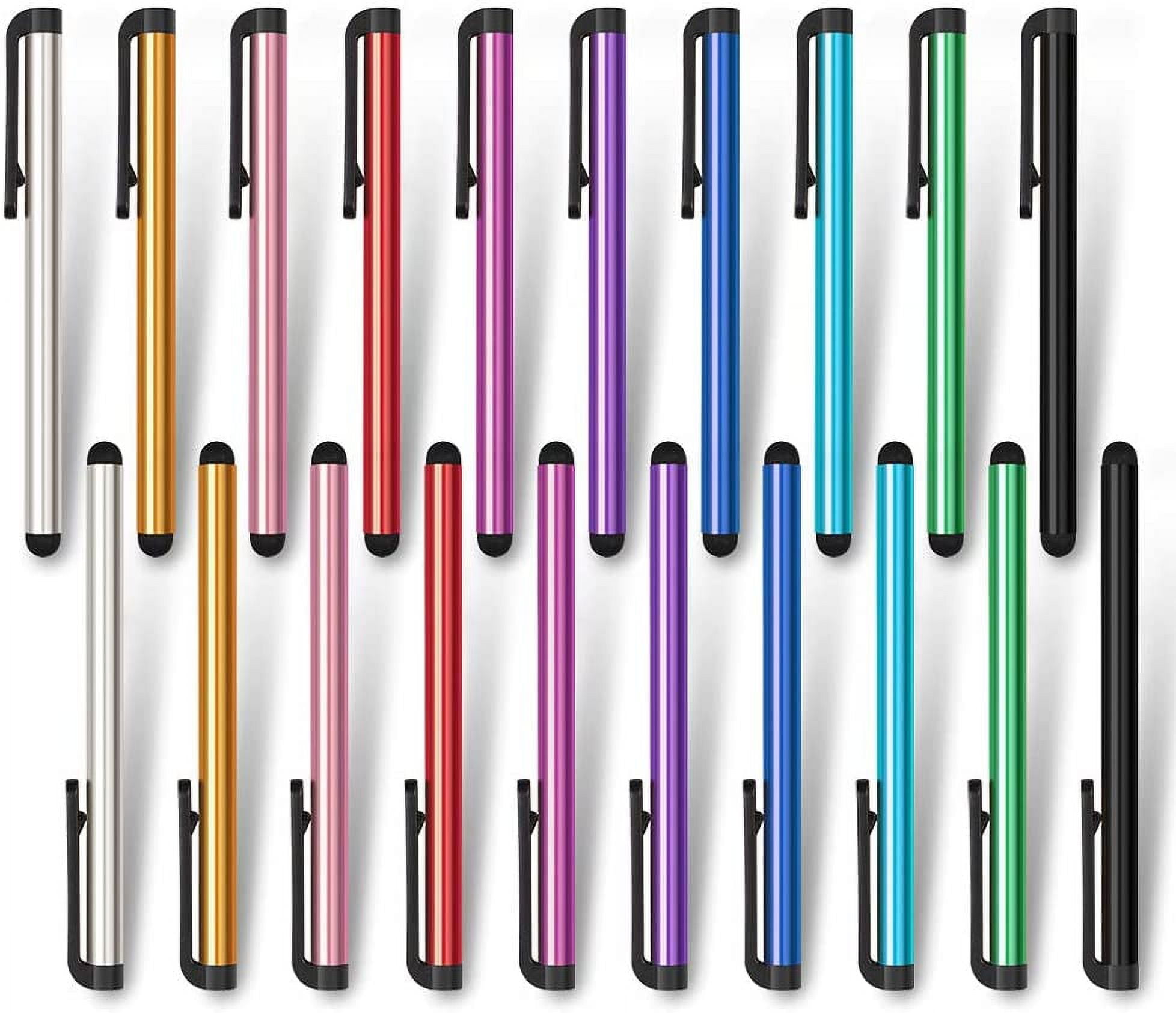 Slim Stylus Pen Set of 20 Pack, Universal Stylus Compatible with All ...
