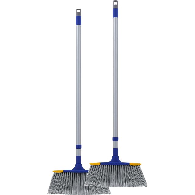 Slim Telescopic Broom, Blue - Walmart.com