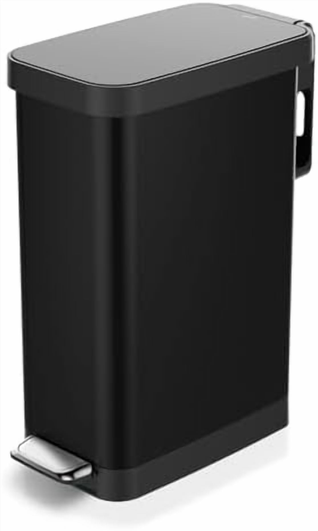 Slim Trash Can with Clorox Odor Protection - Narrow Kitchen Garbage Bin ...