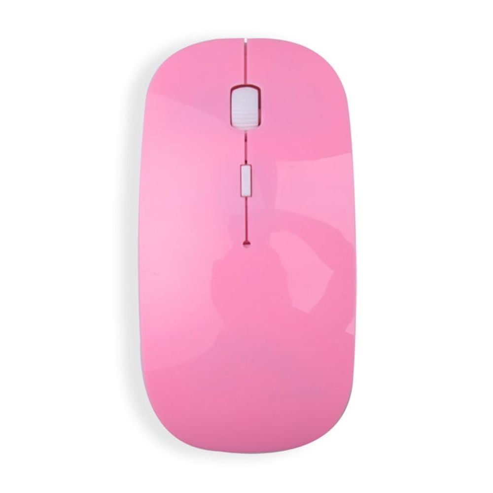 Slim Wireless Mouse 2.4GHz Optical Mice 1600DPI Gamer Office Quiet ...