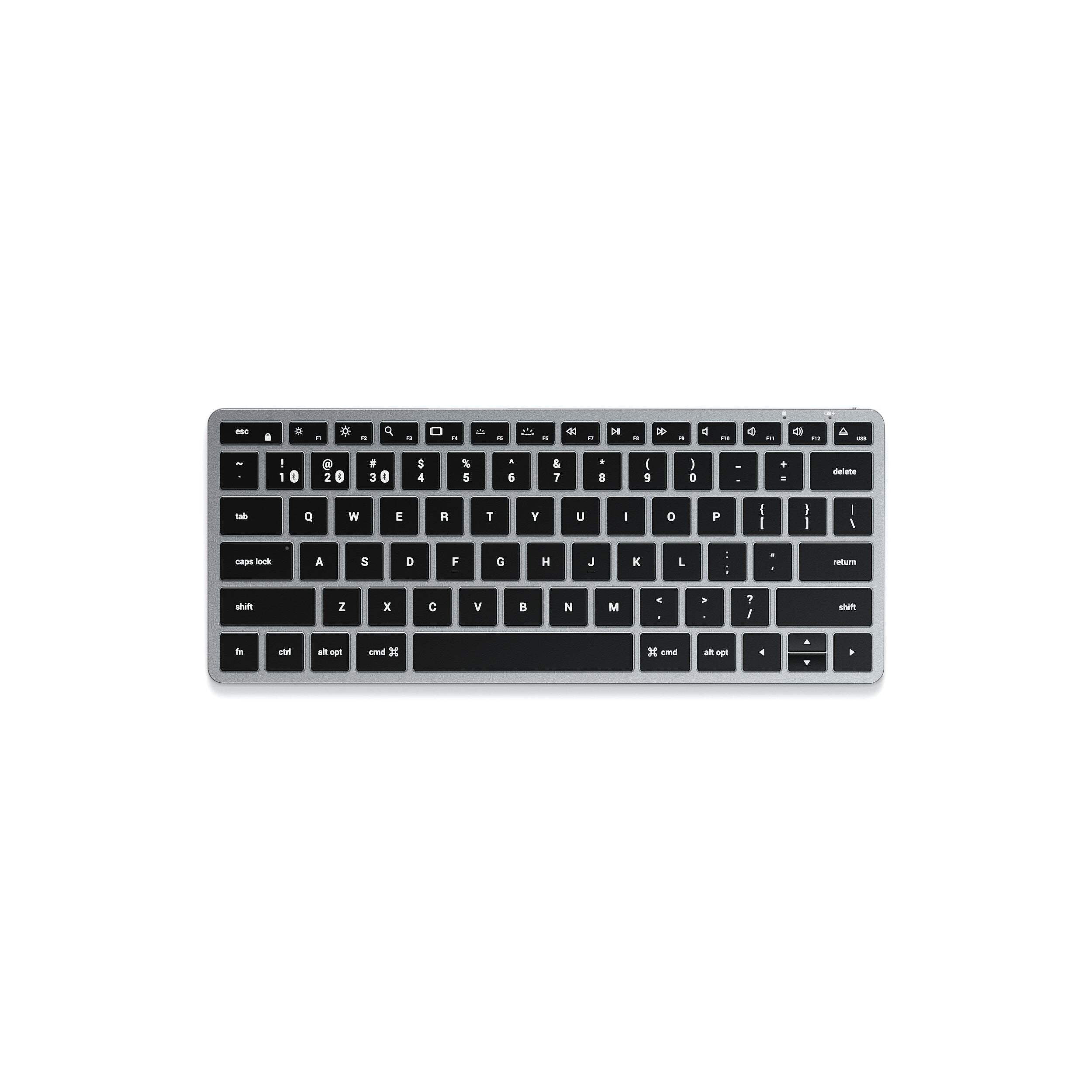 Free Shipping! Slim X1 Bluetooth Backlit Keyboard - Walmart.com ...