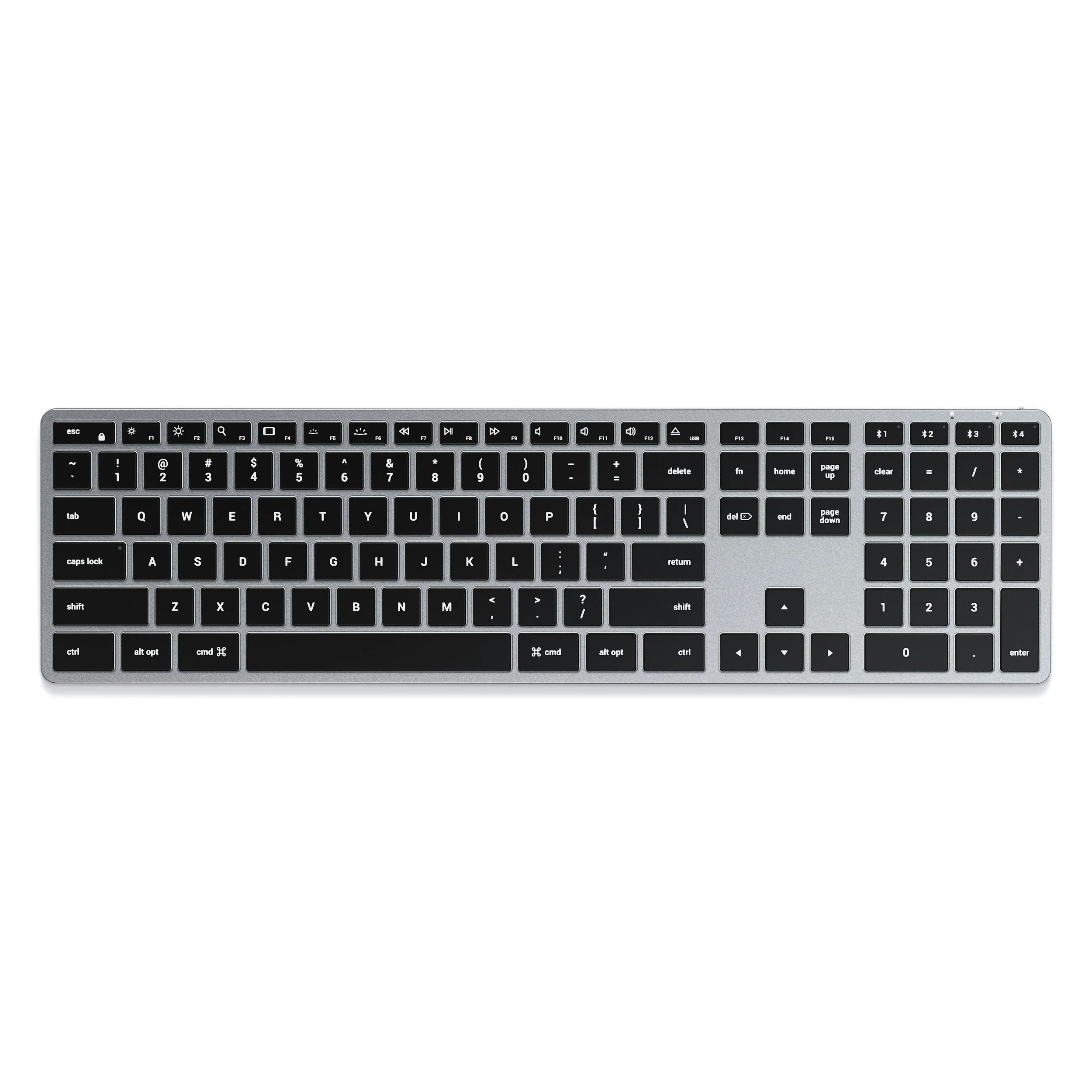 Slim X3 Bluetooth Backlit Keyboard - Walmart.com