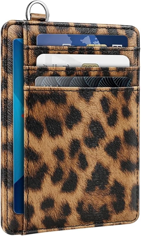 Slim Front Pocket Wallet RFID ID Card Holder Cute Small Wallet with ...
