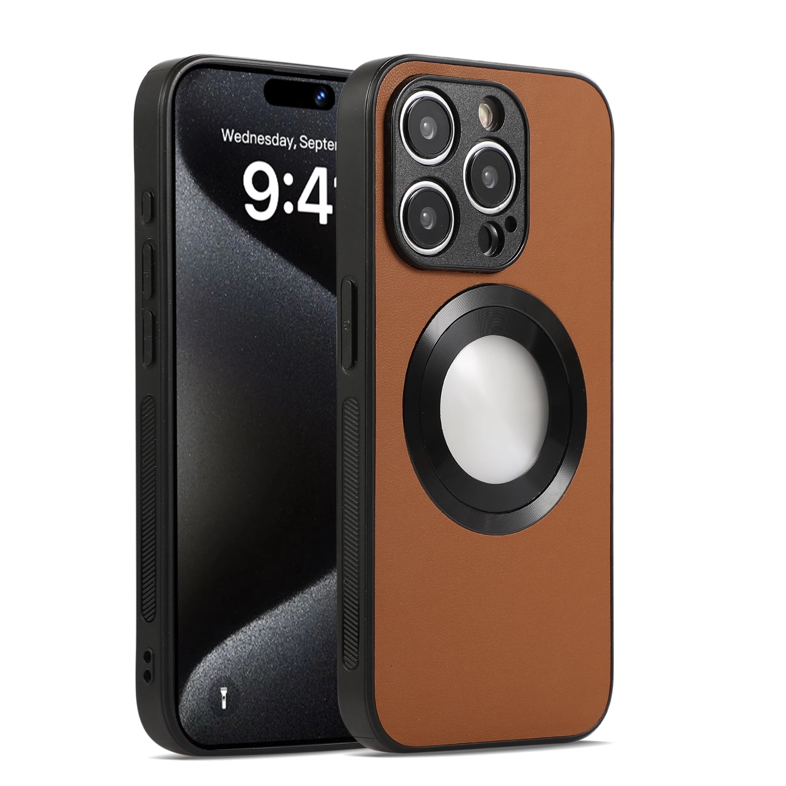 Slim for iPhone 13 Case Leather | Protective i13 Leather Case | for Men ...