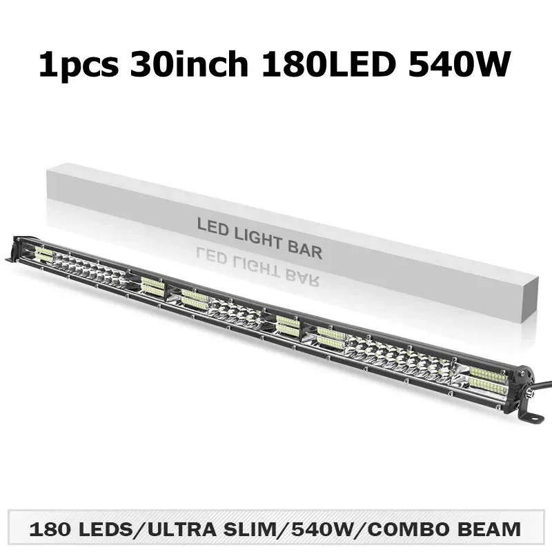 Slim led light bar 20 inch 10 inch Spot Flood Combo Beam led bar For ...